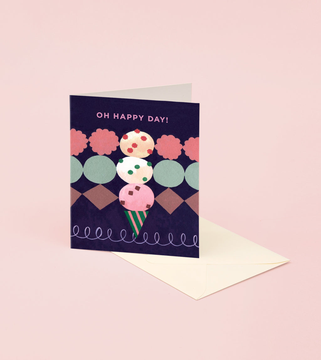 Ice Cream Congratulations Card – Clap Clap